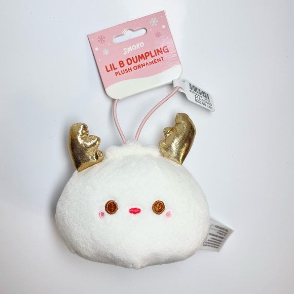 Smoko | Holiday | Smoko Lil B Dumpling Plush Ornament White Wonton ...